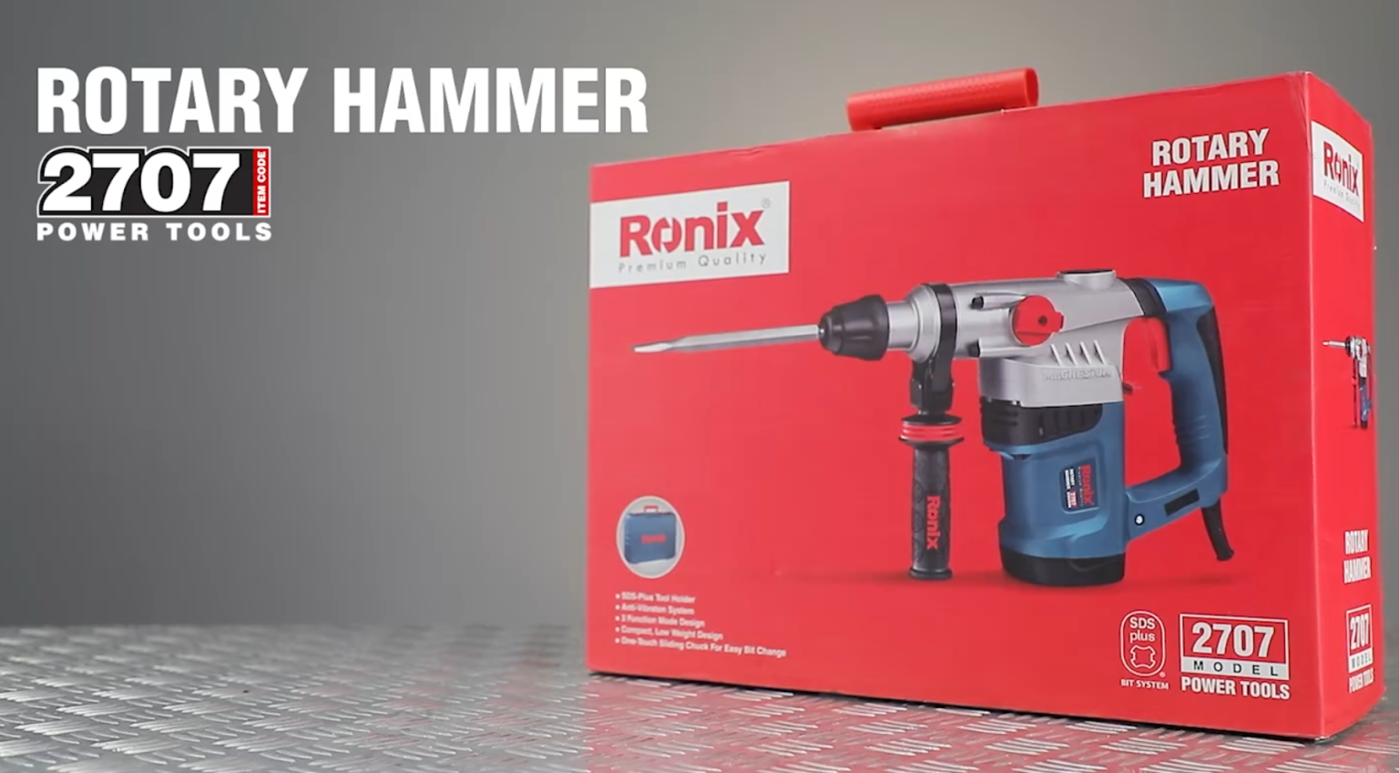 Rotomartillo Ronix 2707: Cuando el concreto ya no es un problema ...
